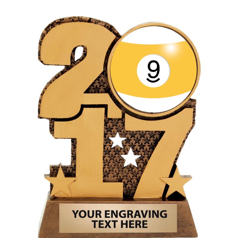 Billiards Trophies - Billiards Medals - Billiards Plaques and Awards