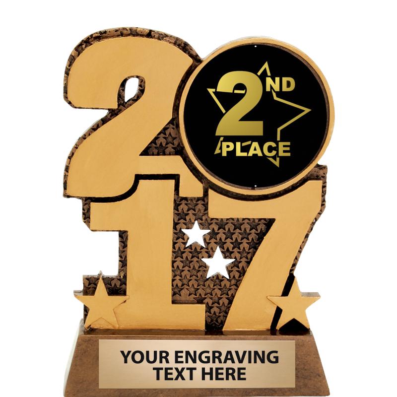 2nd Place Trophies - 2nd Place Medals - 2nd Place Plaques and Awards