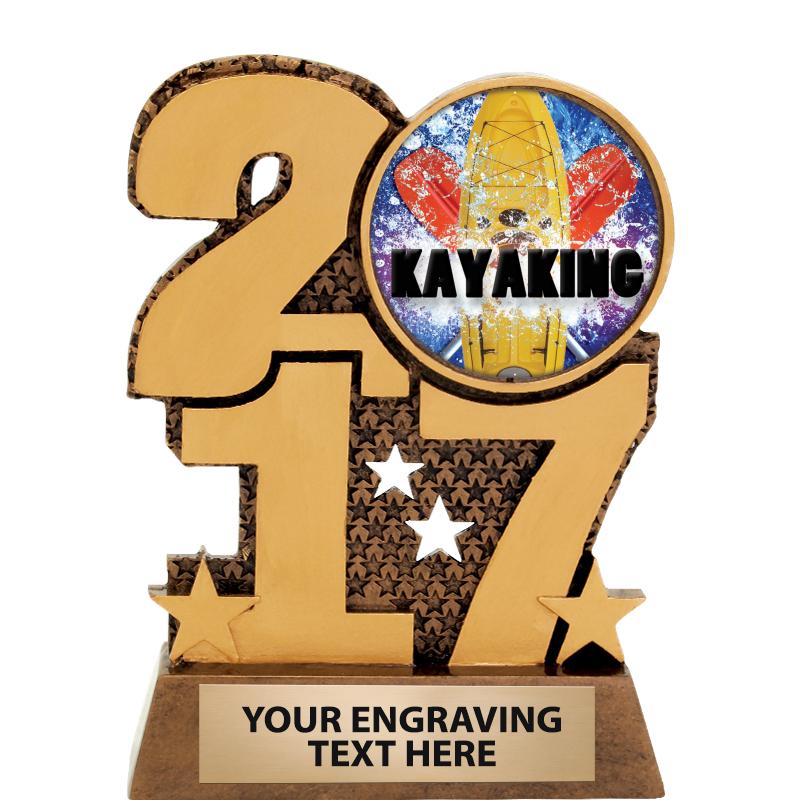 Kayaking Trophies - Kayaking Medals - Kayaking Plaques and Awards