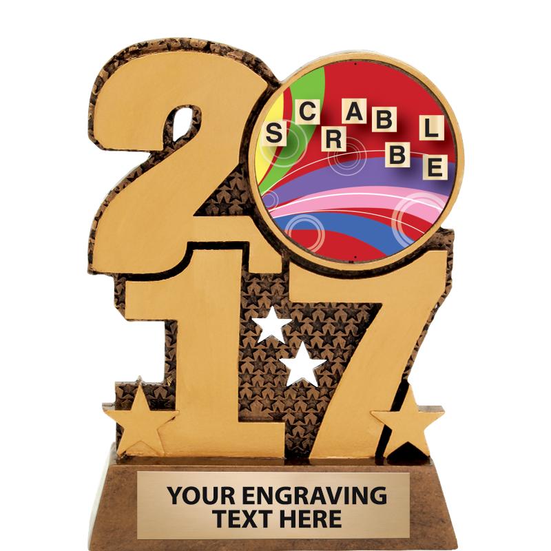 Scrabble Trophies - Scrabble Medals - Scrabble Plaques and Awards