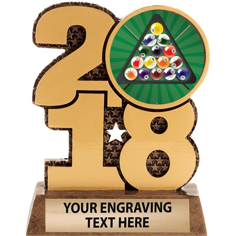 Billiards Trophies - Billiards Medals - Billiards Plaques and Awards