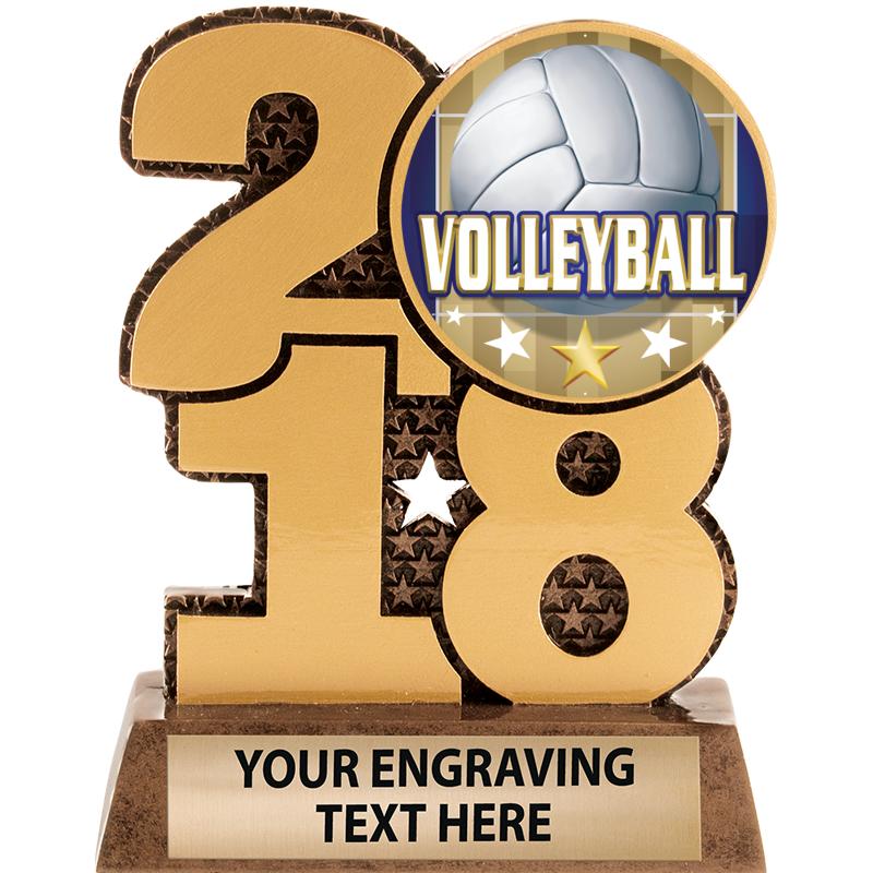 Volleyball Sculptures - Crown Awards