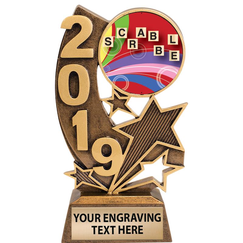 Scrabble Trophies - Scrabble Medals - Scrabble Plaques and Awards
