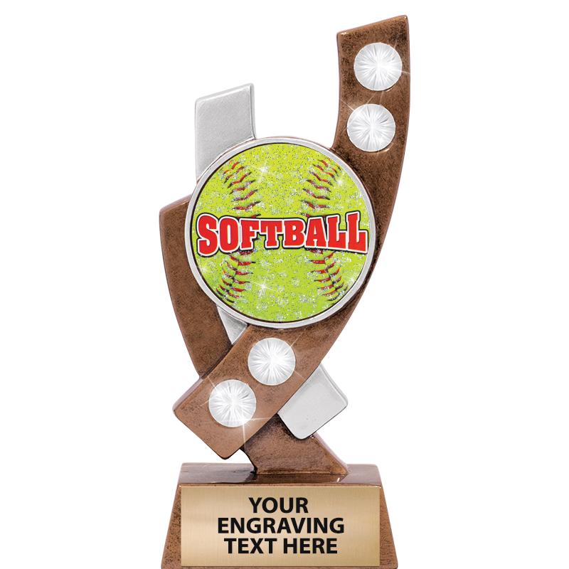 Softball Trophies - Softball Medals - Softball Plaques and Awards