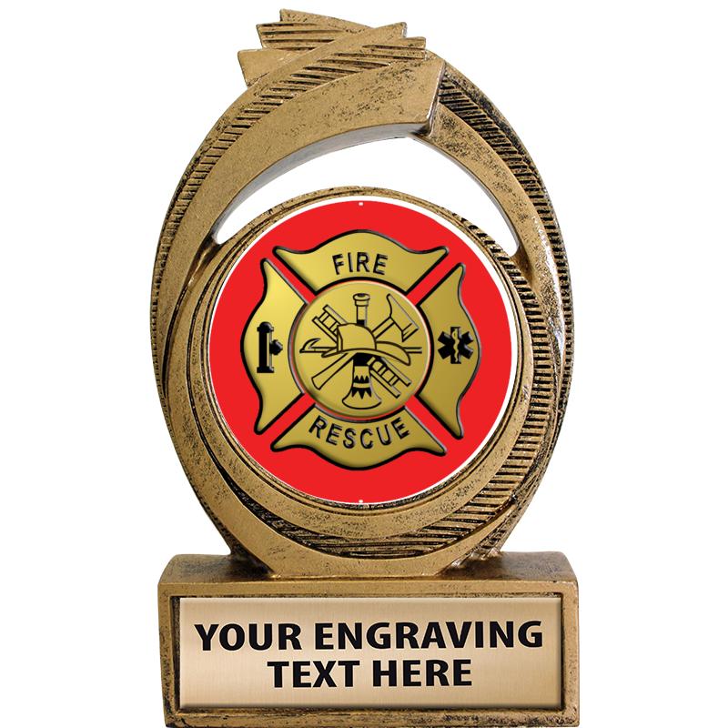Fire Engine Trophies - Fire Engine Medals - Fire Engine Plaques and Awards