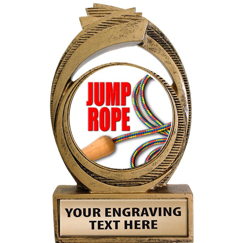 Jump Rope Trophies - Jump Rope Medals - Jump Rope Plaques and Awards