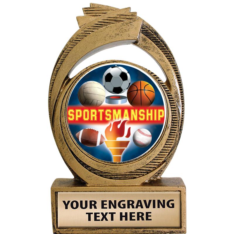 Sportsmanship Trophies - Sportsmanship Medals - Sportsmanship Plaques ...