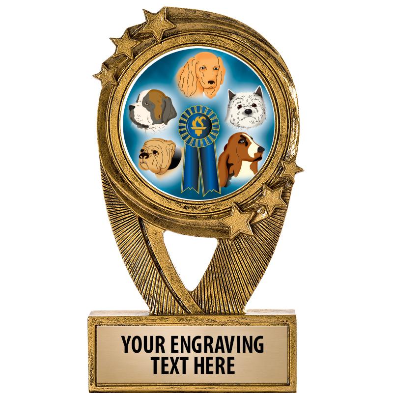 Dog Trophies - Crown Awards