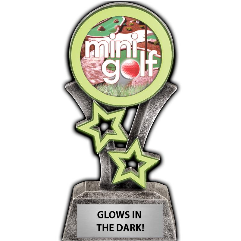 Mini Golf Trophies - Mini Golf Medals - Mini Golf Plaques and Awards
