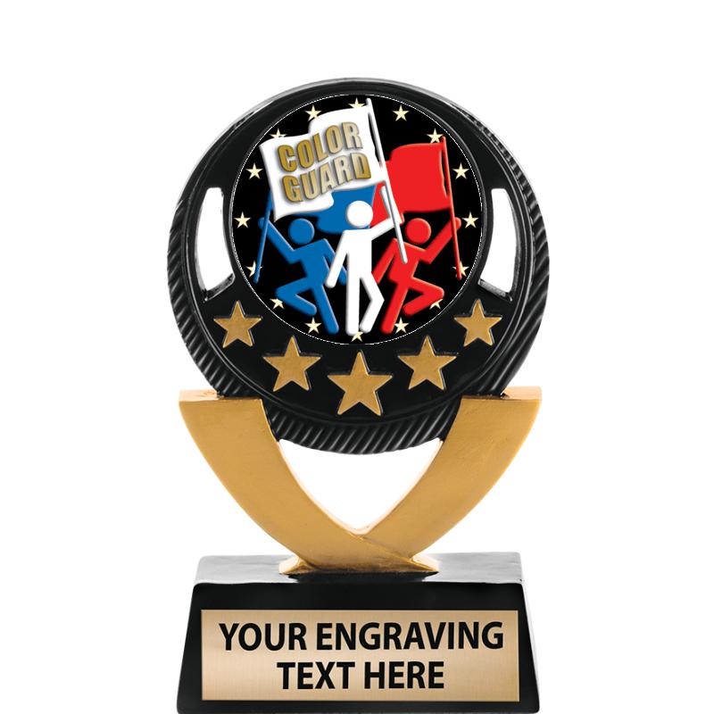 Color Guard Trophies - Color Guard Medals - Color Guard Plaques and Awards