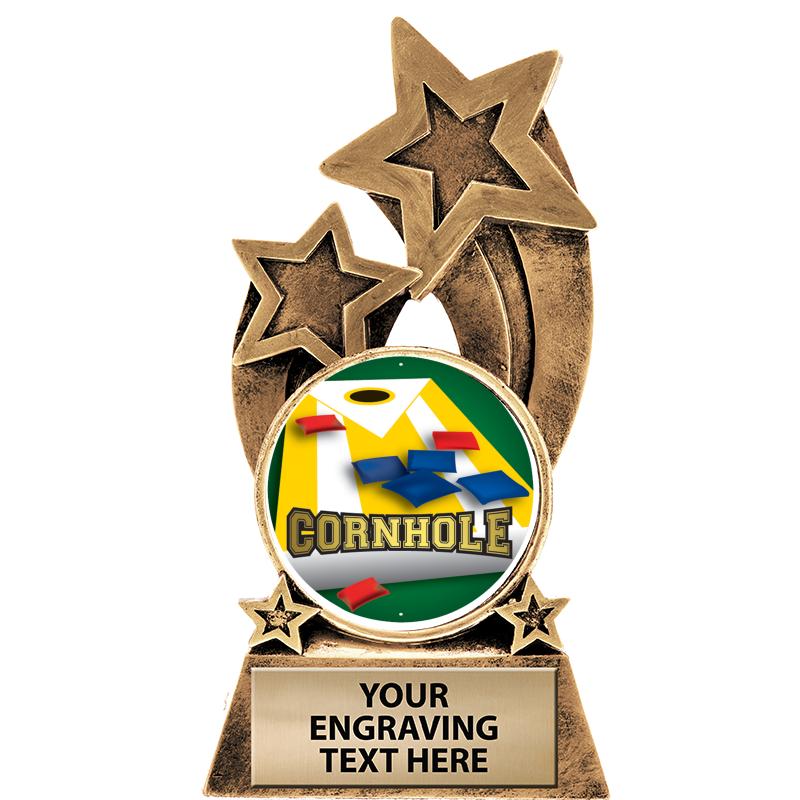 Cornhole Trophies - Cornhole Medals - Cornhole Plaques and Awards