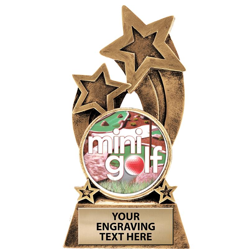 Mini Golf Trophies | Mini Golf Medals | Mini Golf Plaques and Awards
