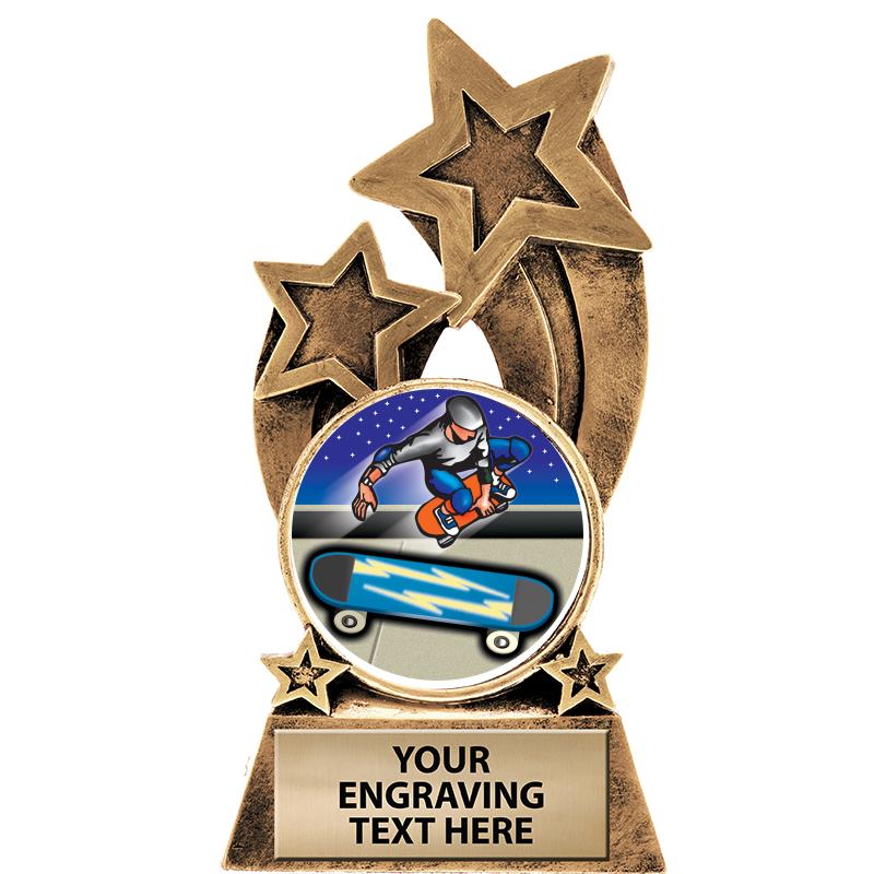 Skateboarding Trophies | Skateboarding Medals | Skateboarding Plaques ...