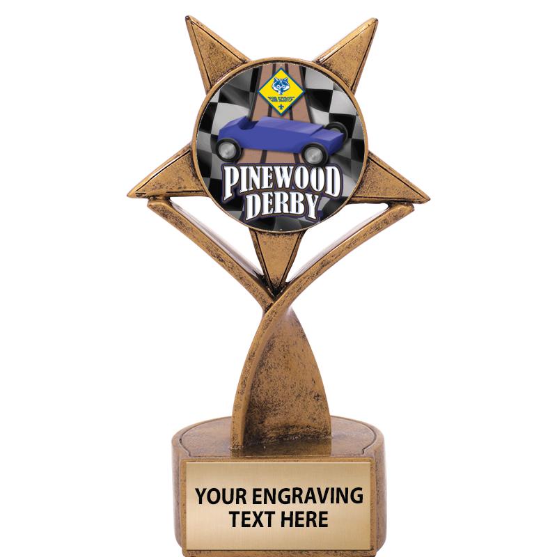 Pinewood Derby™ Trophies- Pinewood Derby™ Medals - Pinewood Derby ...