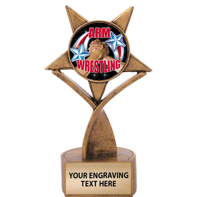 Arm Wrestling Trophies | Arm Wrestling Medals | Arm Wrestling Plaques ...
