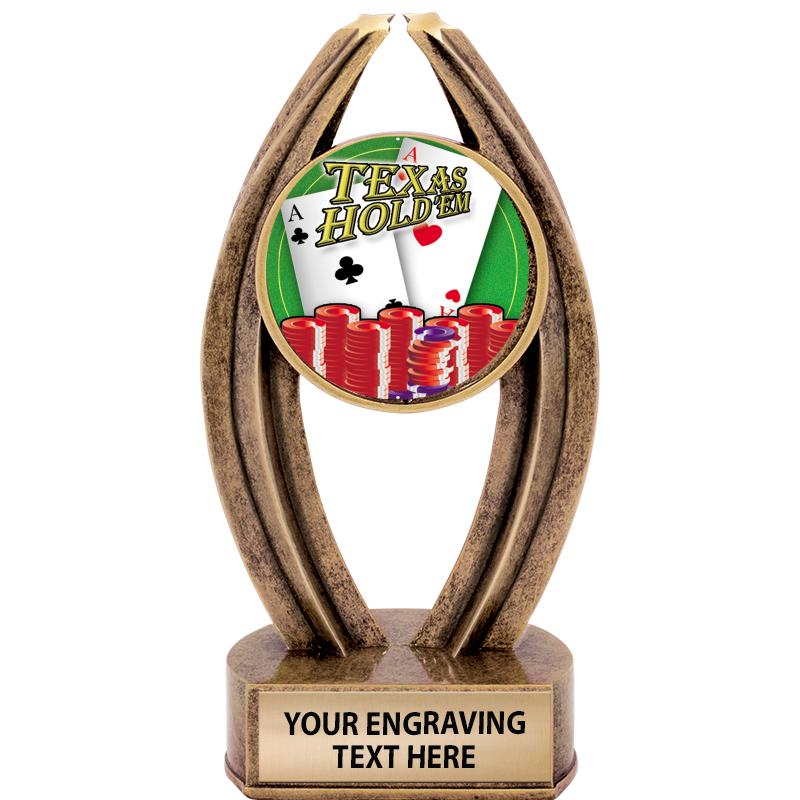 Poker Trophies - Poker Medals - Poker Plaques and Awards