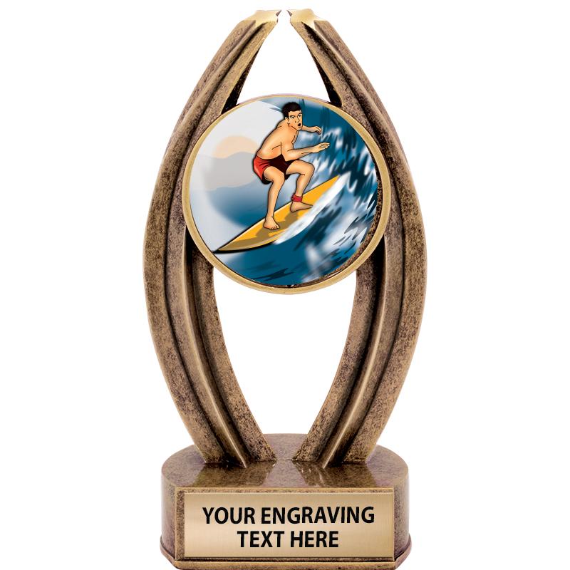 Surfing Trophies, Medals, Plaques - Crown Awards