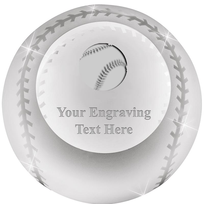 Baseball Paperweight | Crown Awards