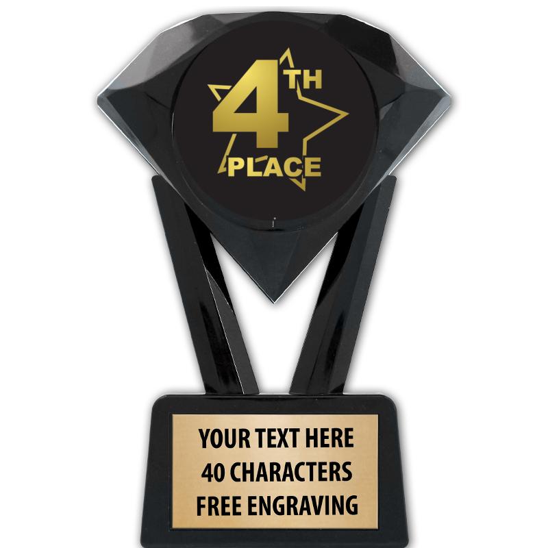 4th Place Trophies - Crown Awards