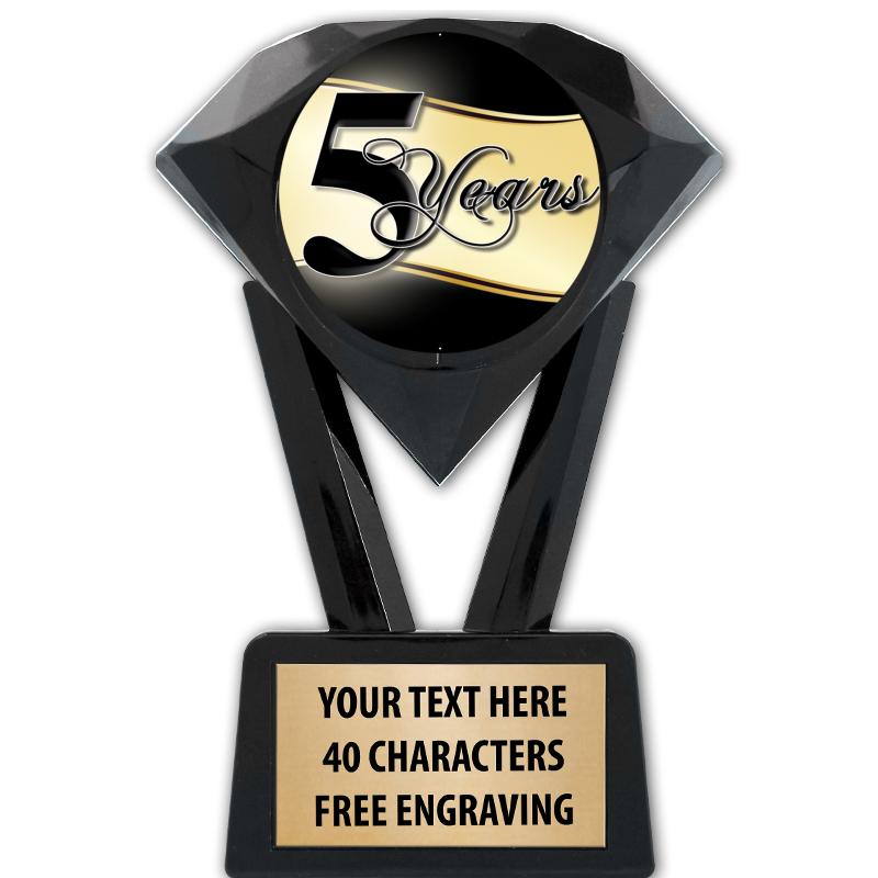 Years of Service Trophies - Crown Awards