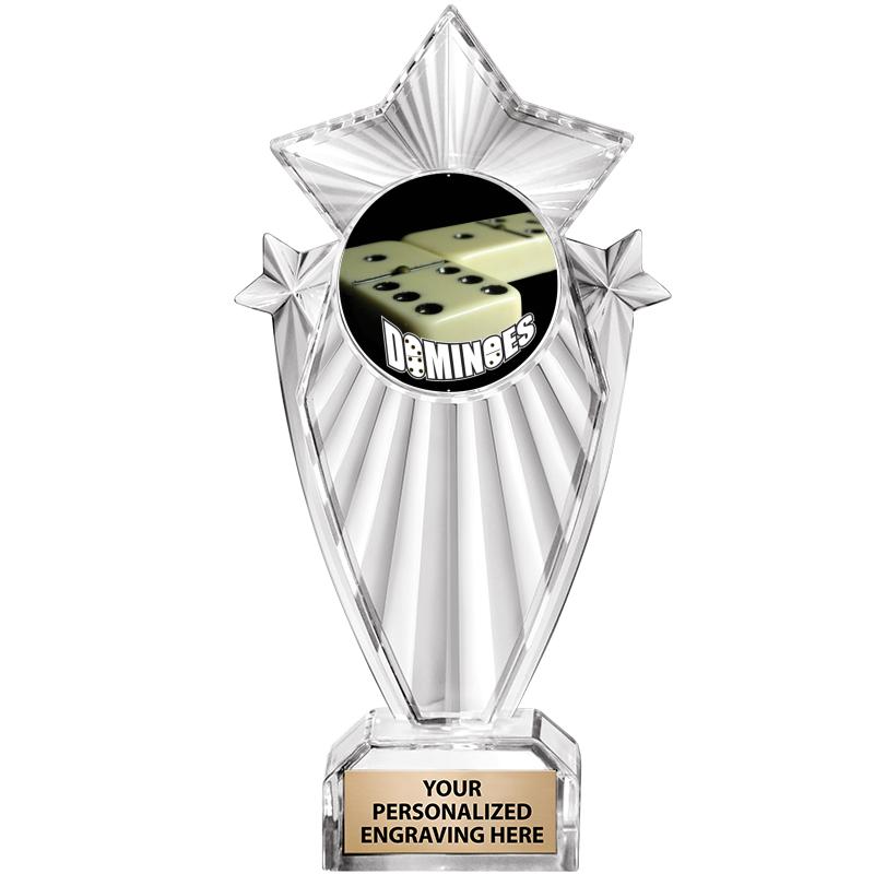Dominoes Trophies | Dominoes Medals | Dominoes Plaques and Awards