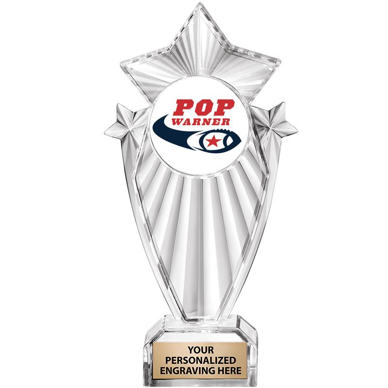 Pop Warner Football Trophies - Crown Awards