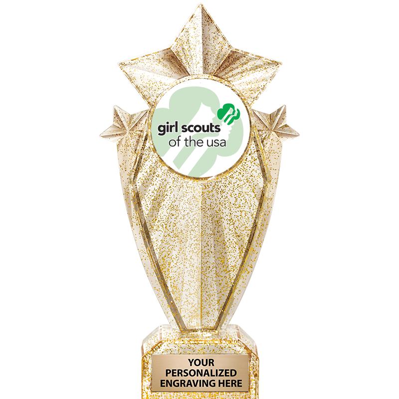 Girl Scouts Trophies - Crown Awards