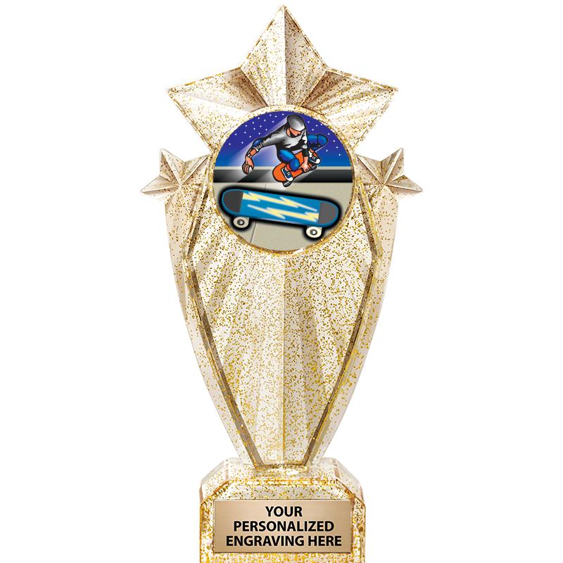 Skateboarding Trophies | Skateboarding Medals | Skateboarding Plaques ...