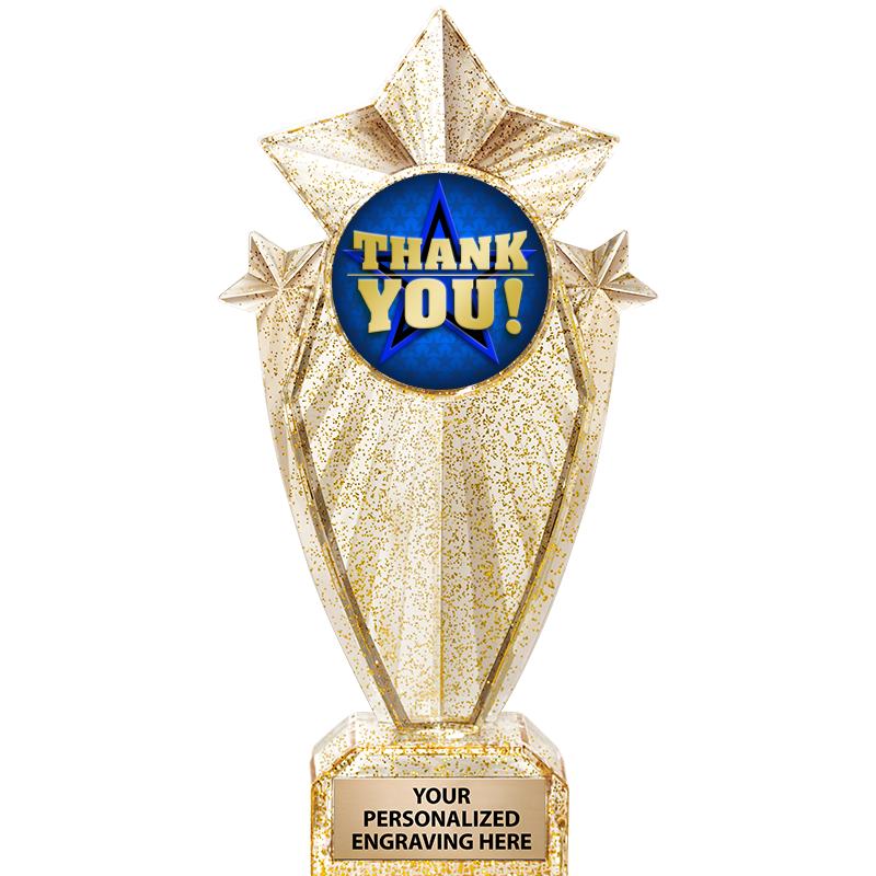 Thank You Trophies - Crown Awards