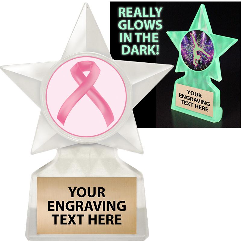 Breast Cancer Awareness Trophies - Crown Awards
