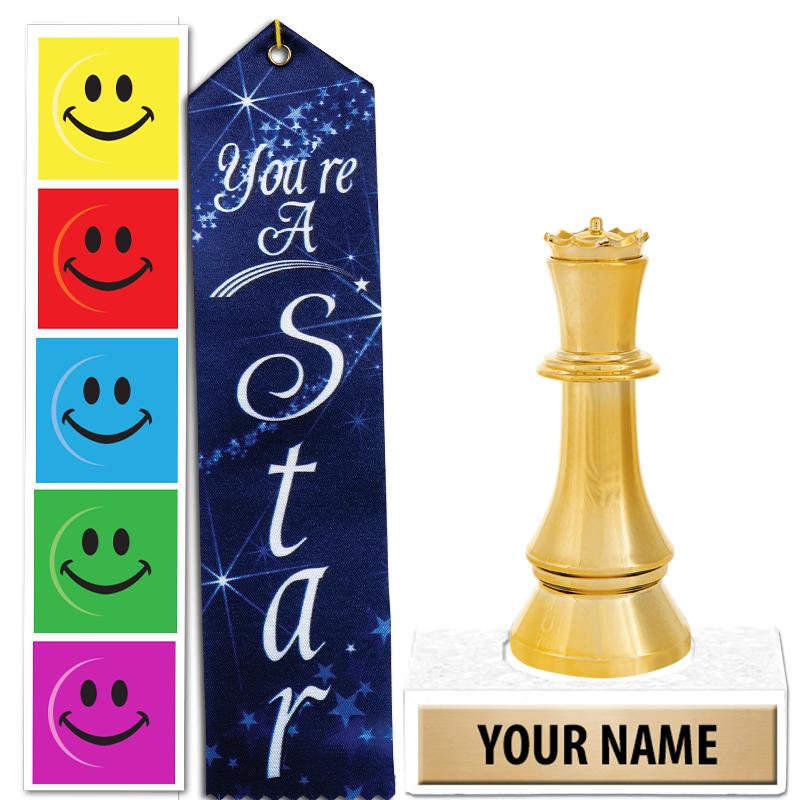 Chess Ribbons - Crown Awards