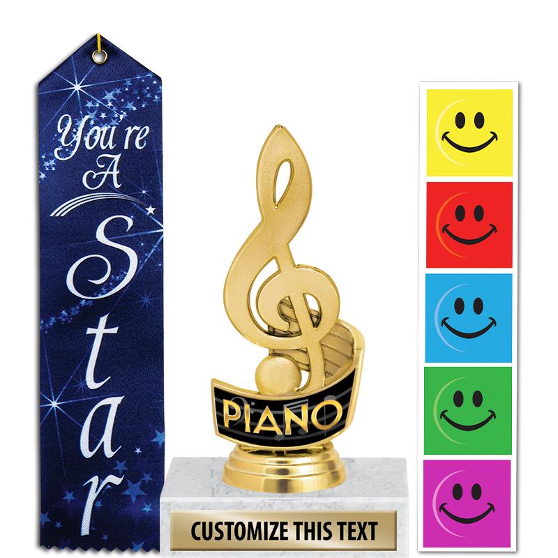 Music Ribbons - Crown Awards