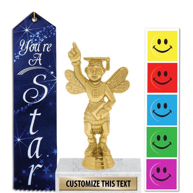 Spelling Ribbons - Crown Awards