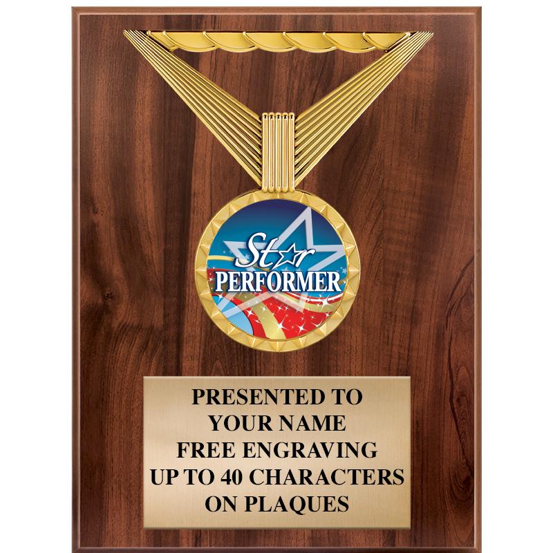Star Performer Plaques - Crown Awards