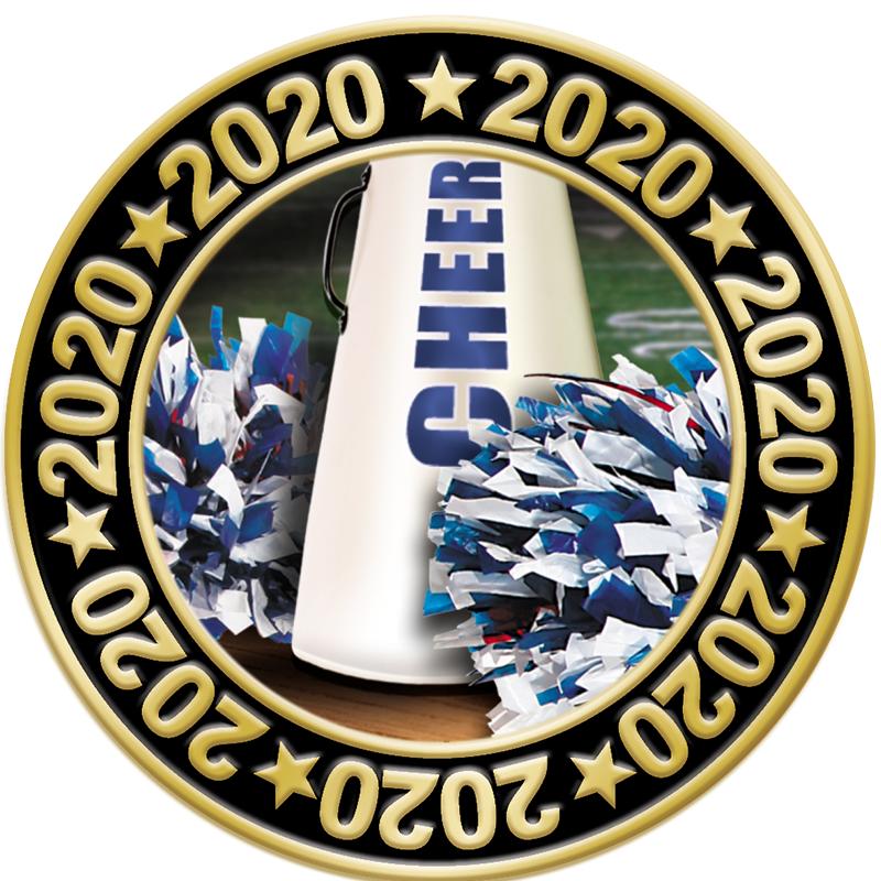 Cheerleading Pins - Crown Awards