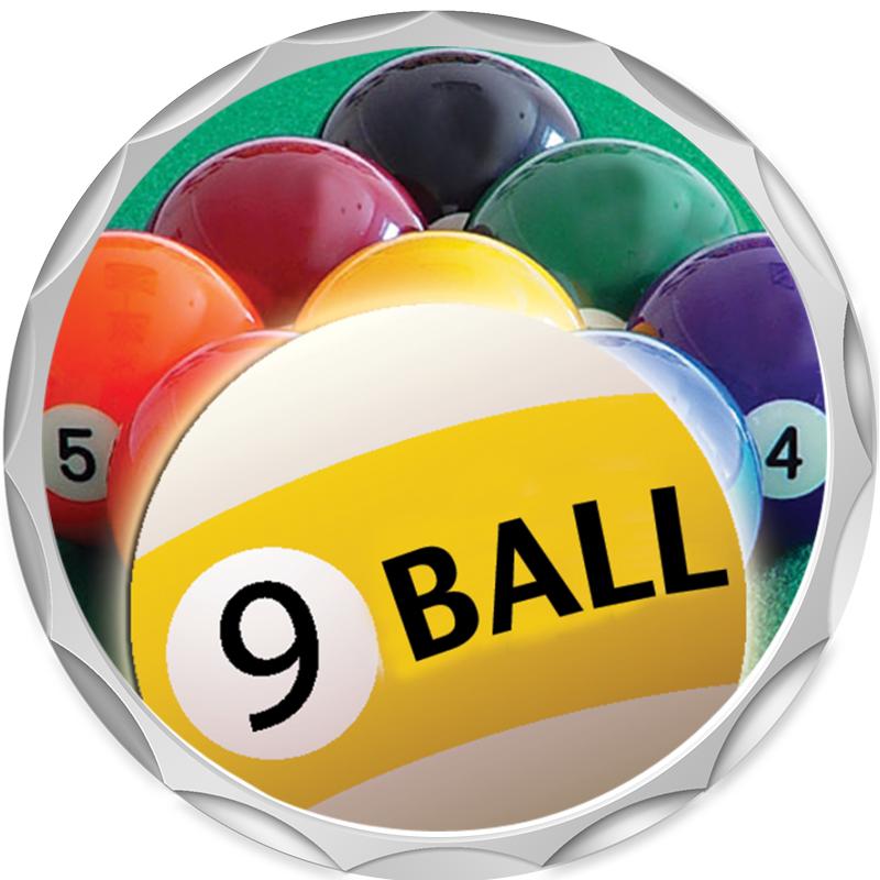 Billiards Pins - Crown Awards