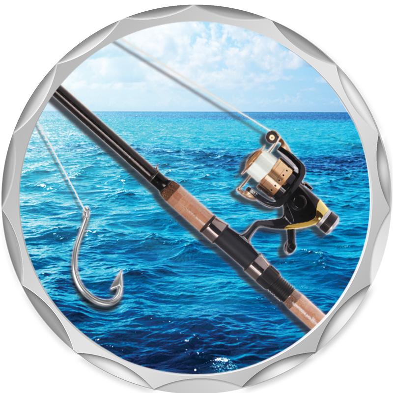 Fishing Pins - Crown Awards