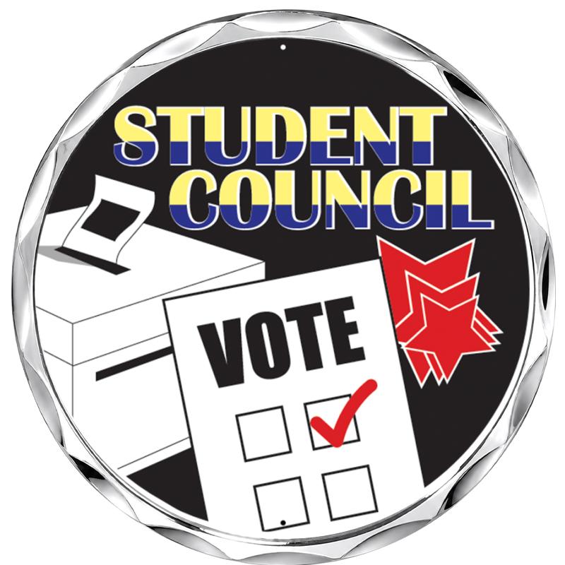 Student Council Pins - Crown Awards