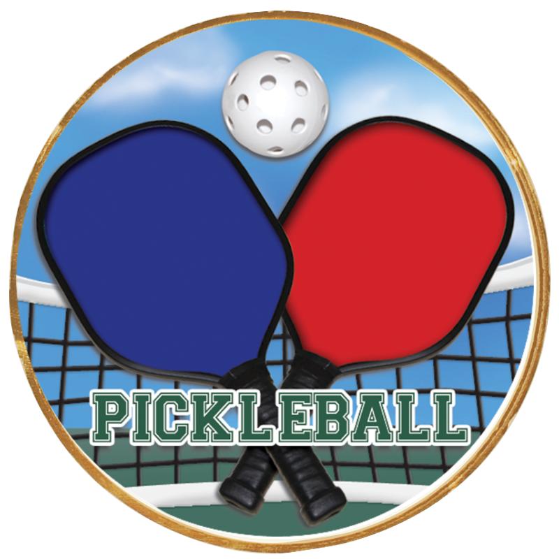 Pickleball Pins - Crown Awards