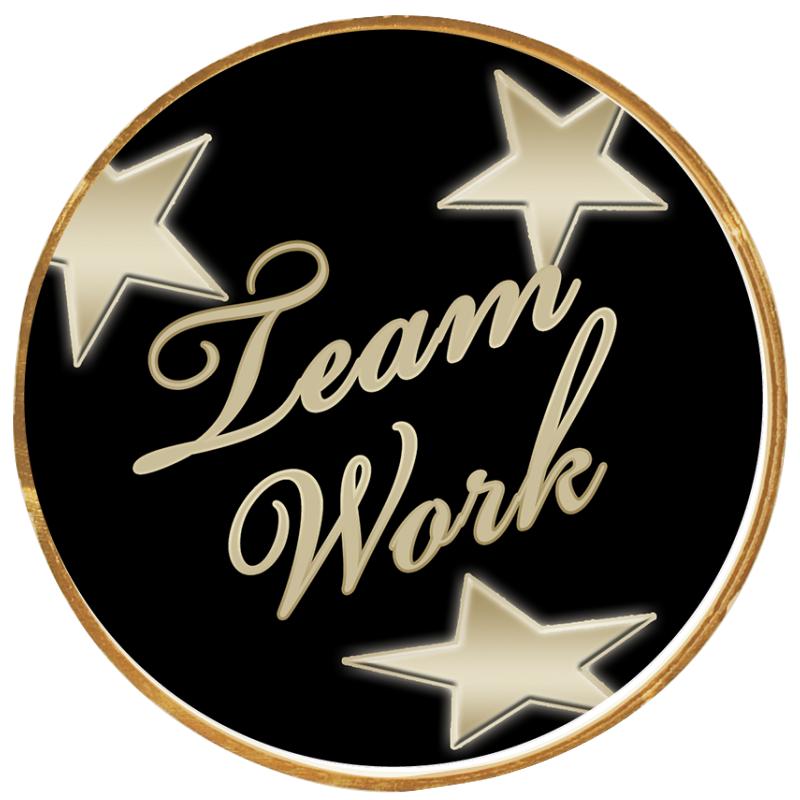 Teamwork Pins - Crown Awards