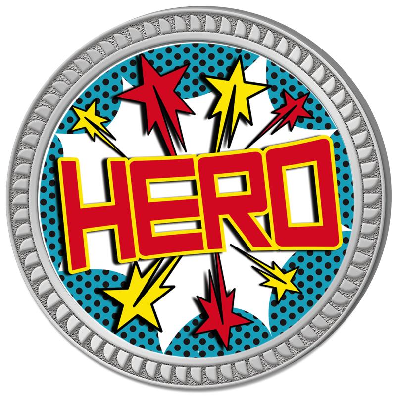 Hero Awards Pins - Crown Awards