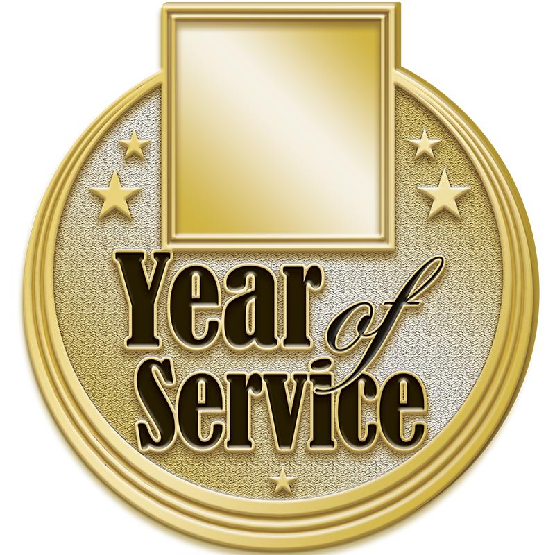 Years Service Insert Pins