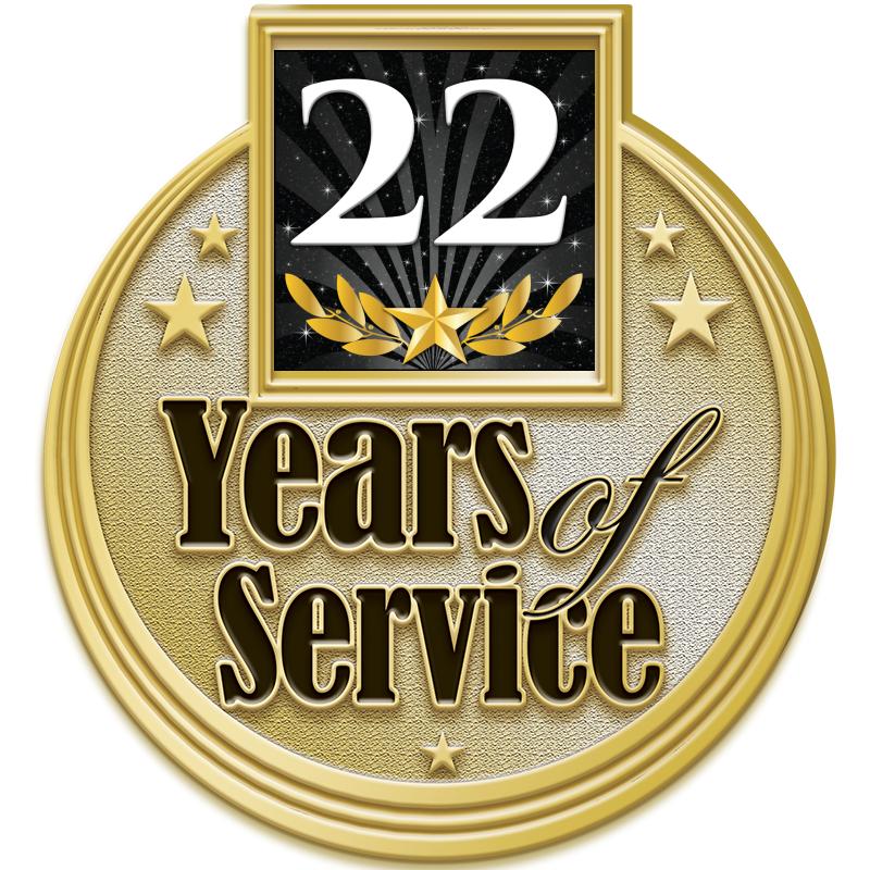 Years of Service Trophies - Years of Service Medals - Years of Service ...