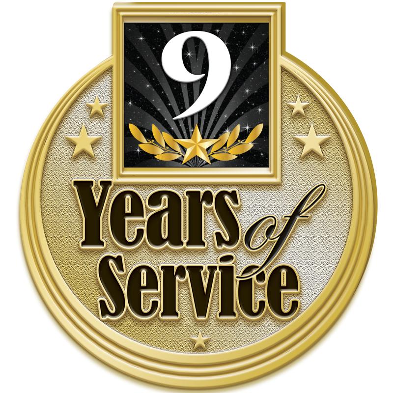 Years of Service Trophies | Years of Service Medals | Years of Service ...