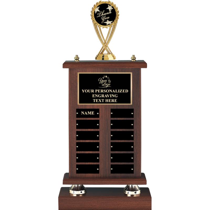 Thank You Trophies - Crown Awards