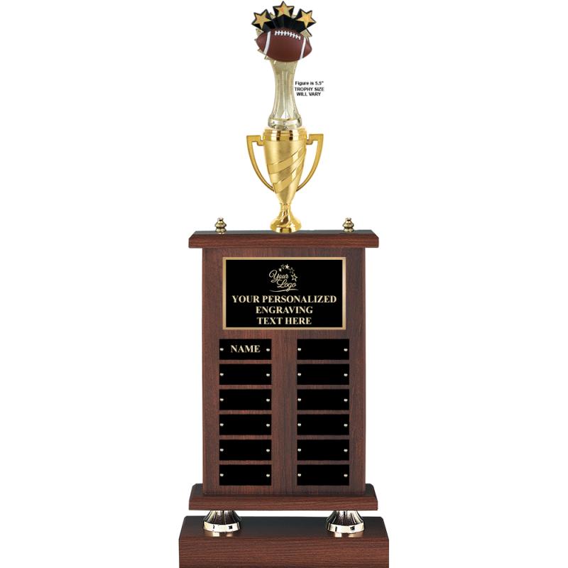 Flag Football Trophies - Crown Awards