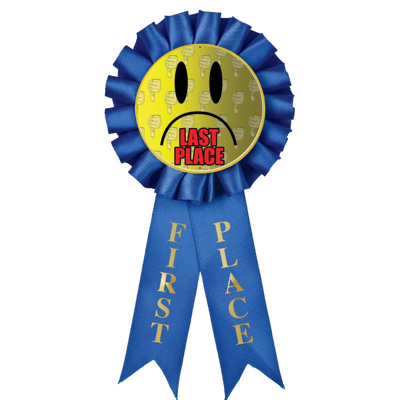 Last Place Ribbons - Crown Awards