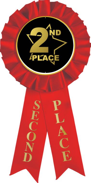 second place ribbon