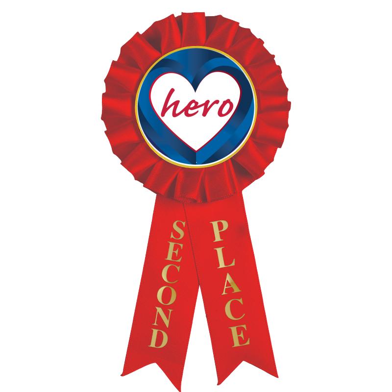 Hero Awards Ribbons - Crown Awards