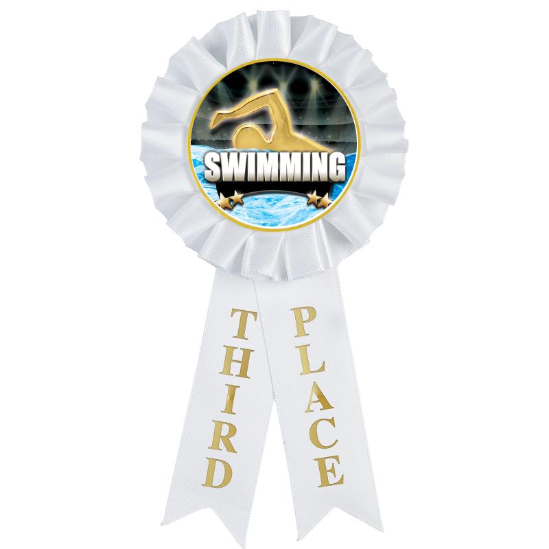 Swimming Ribbons - Crown Awards